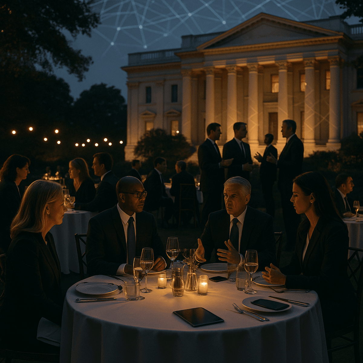 Trump hosts tech titans at Rose Garden dinner, snubs Musk | The Tech Buzz