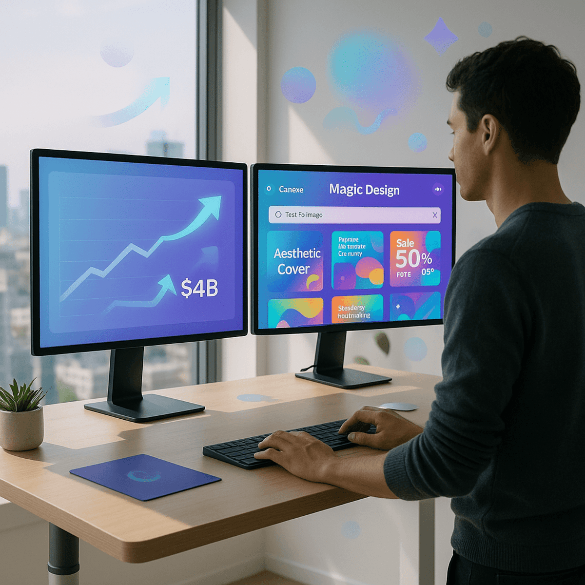 Canva Hits $4B Revenue as AI Tools Drive 20% User Surge | The Tech Buzz