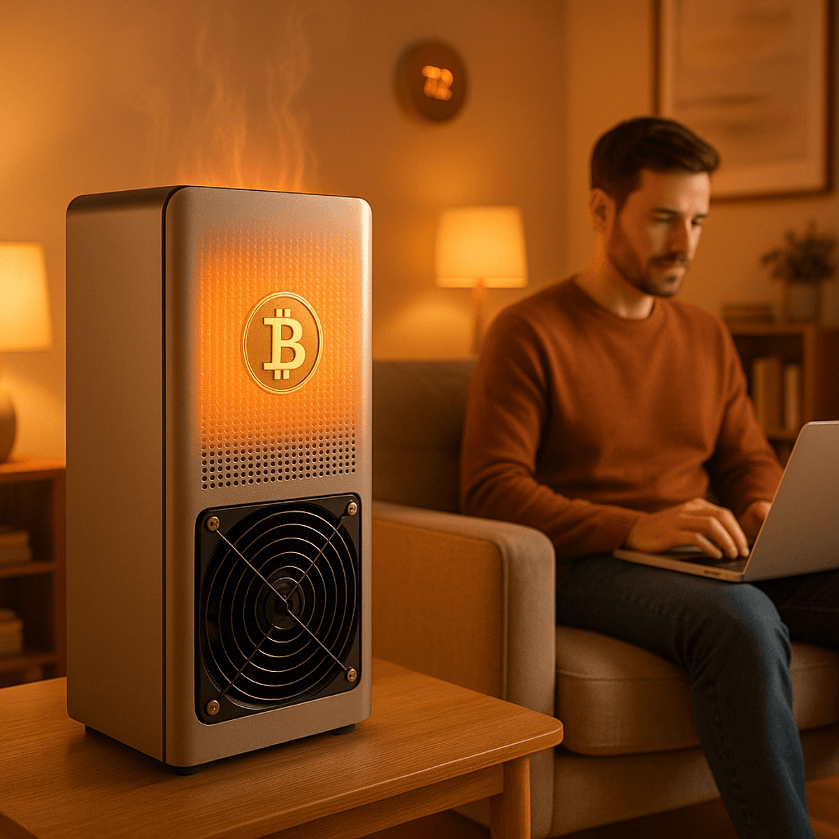 Bitcoin Mining Rigs Double as Home Heaters This Winter | The Tech Buzz