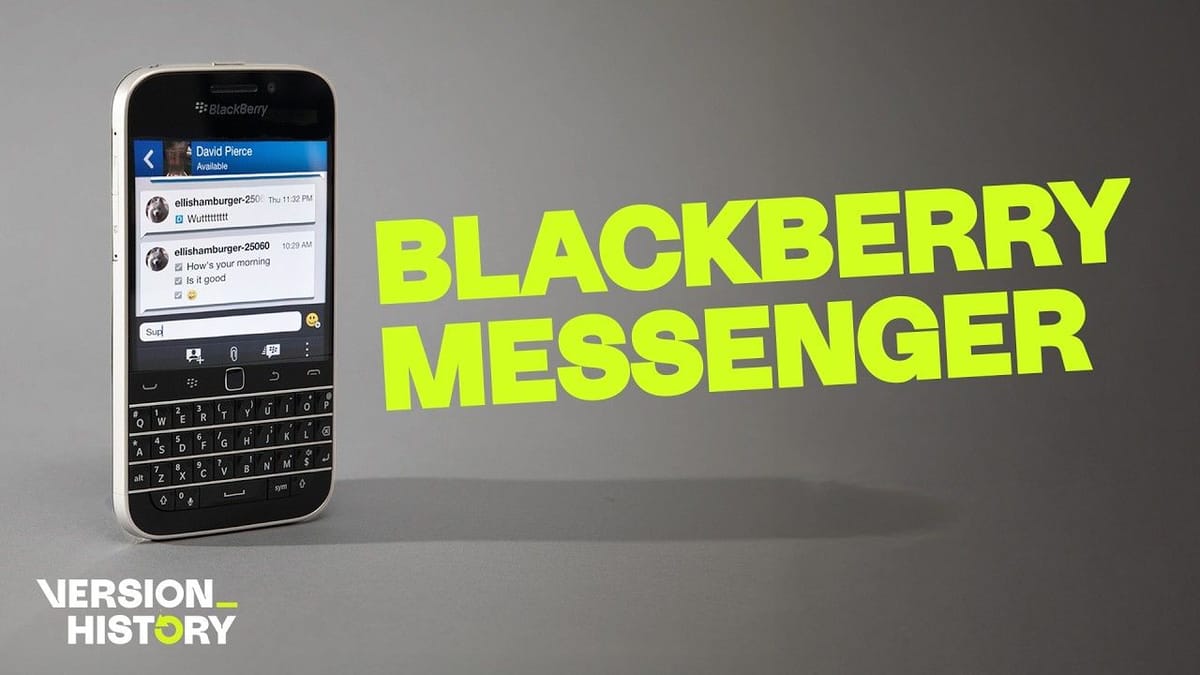 BBM's forgotten legacy: How BlackBerry created the blueprint | The Tech ...