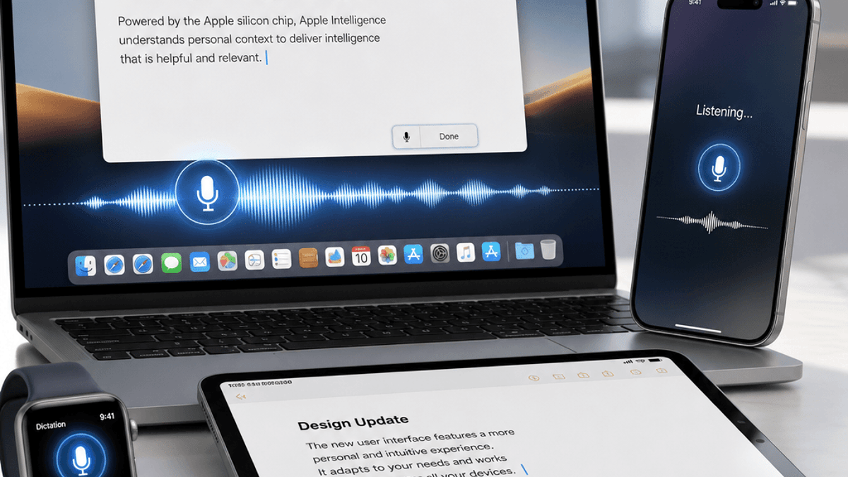 Apple Takes Aim at Wispr Flow With Systemwide Dictation | The Tech Buzz