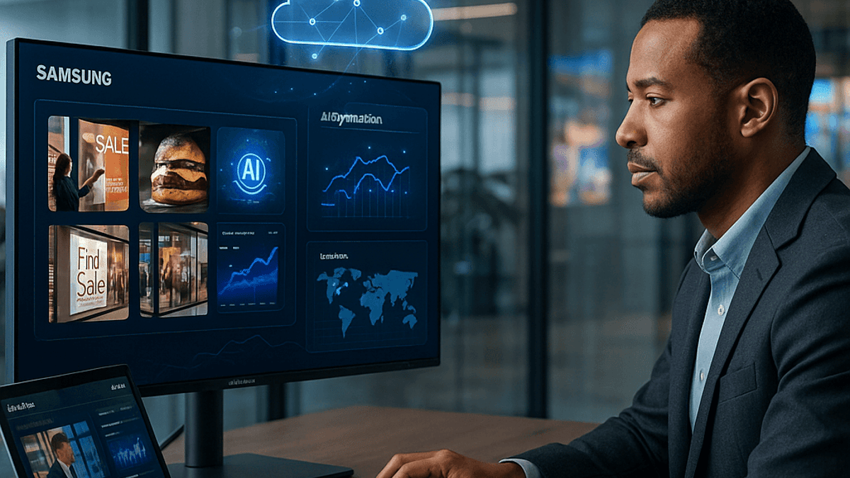 Samsung Launches AI-Powered Cloud Platform for Enterprise Displays ...