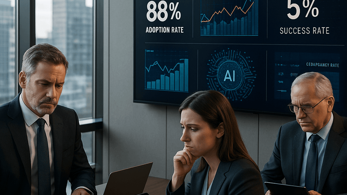 95% of CRE companies fail to hit AI goals despite massive adoption ...