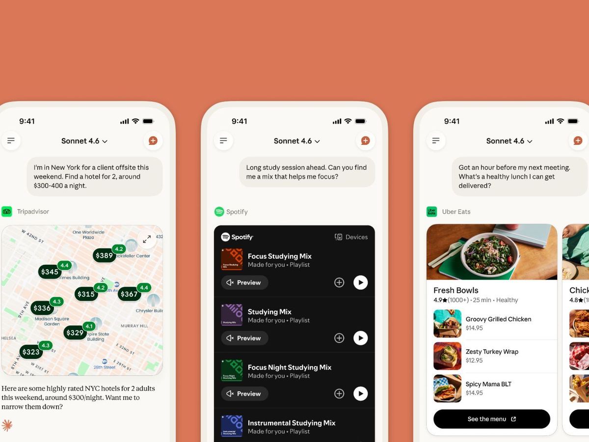 Claude Taps Spotify, Uber, TurboTax in AI Assistant War | The Tech Buzz