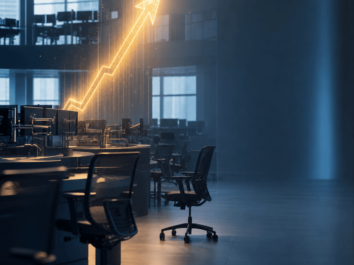 Coinbase cuts headcount by 14% citing AI acceleration. The shares are ...