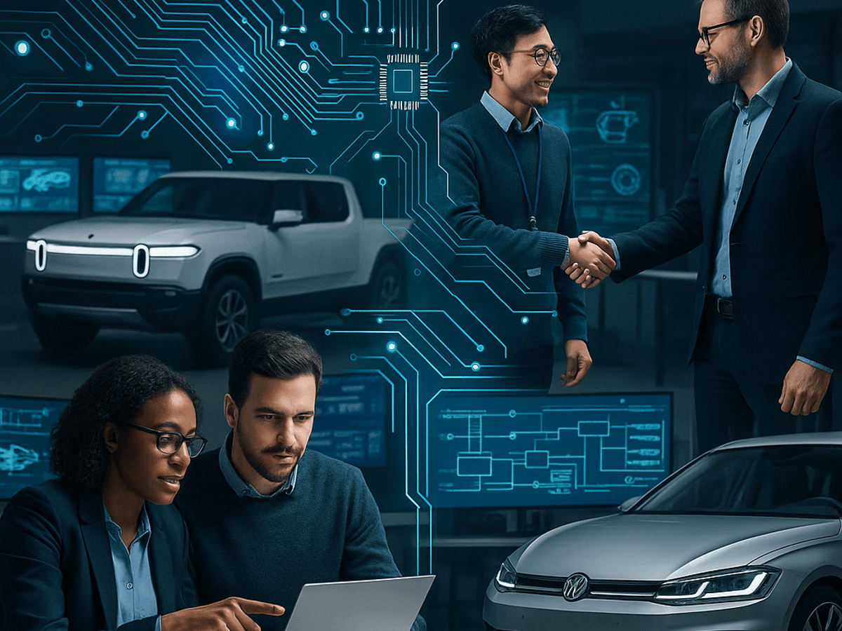 Rivian Scores Another $1B from VW in EV Tech Partnership | The Tech Buzz