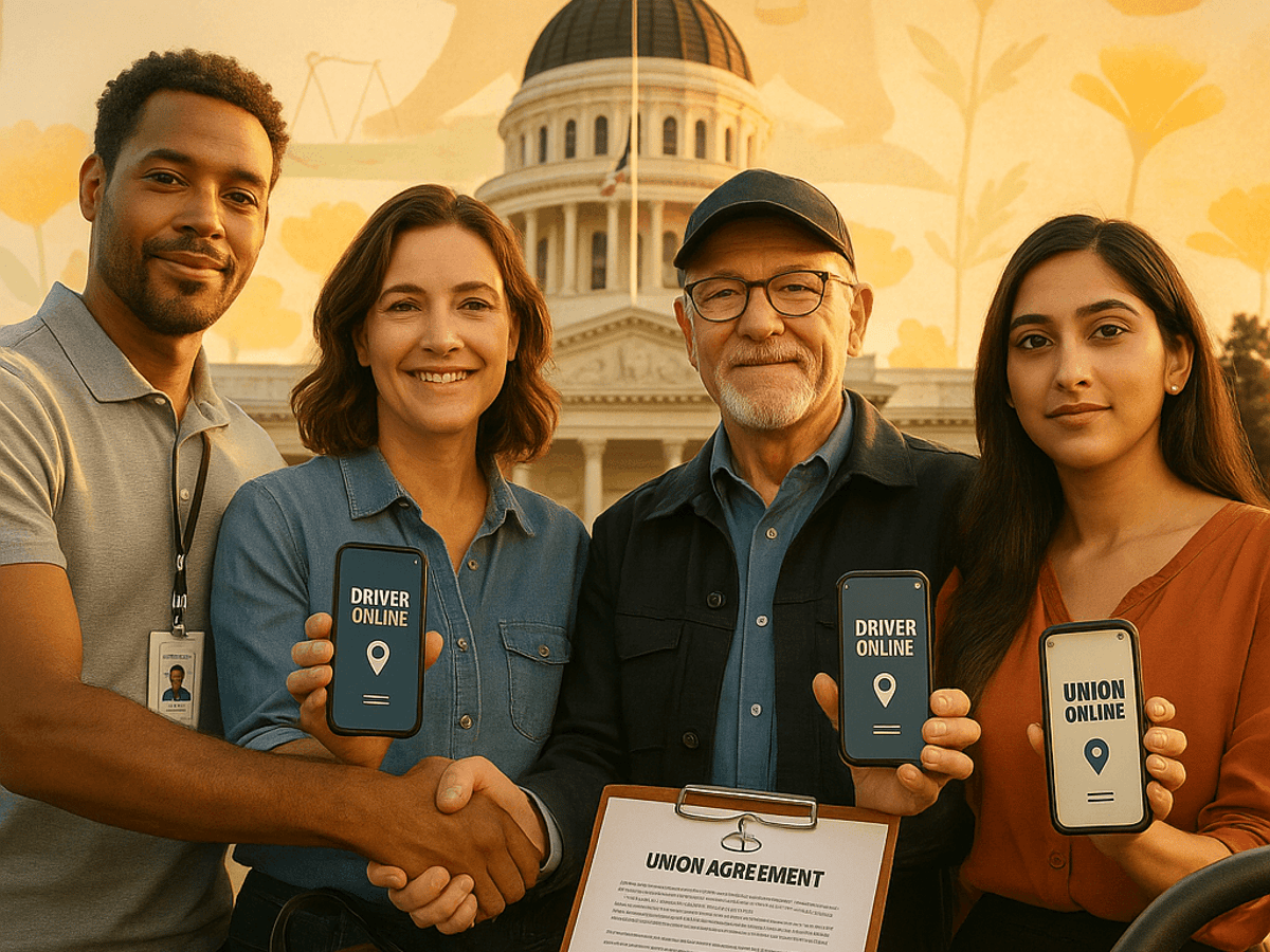 California Uber and Lyft Drivers Win Historic Union Rights | The Tech Buzz