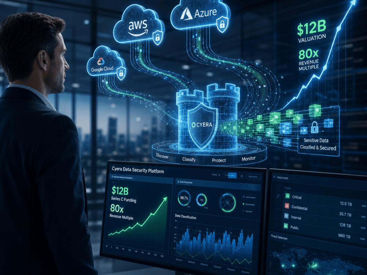 Cyera nears $12B valuation on $300M round at 80x ARR multiple | The ...