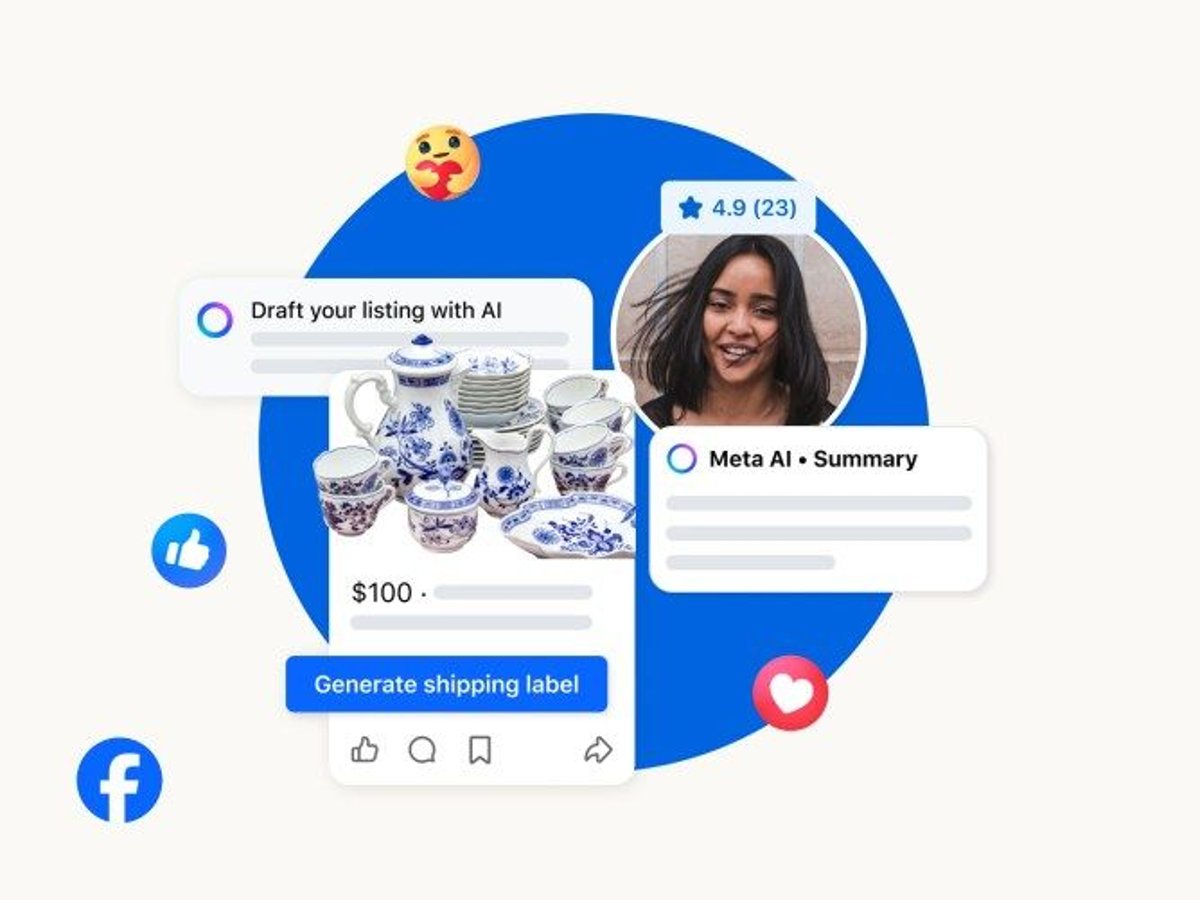 Meta AI Overhauls Facebook Marketplace With Auto-Listing Tools | The ...